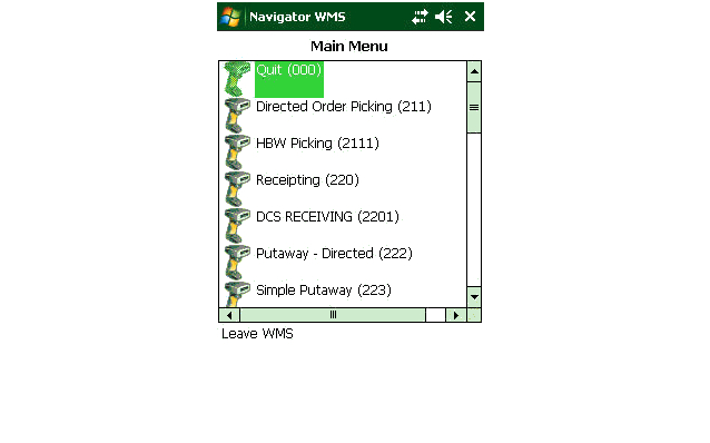 Navigator WMS | RF BARCODE SYSTEMS